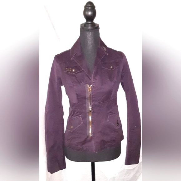Diesel | Jackets & Coats | Diesel Vintage Jacket Size Sm Plum Color ...